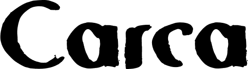 Carca font | Fonts2u.com