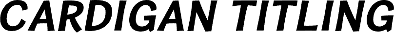 Cardigan Titling Regular font | Fonts2u.com
