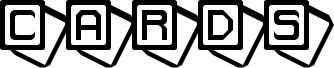 Cards font | Fonts2u.com