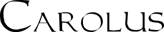 Carolus Italic font