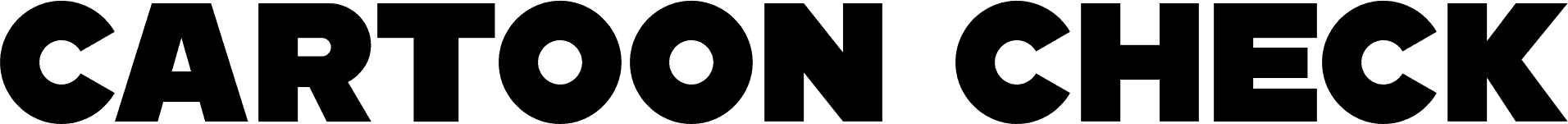 Cartoon Check Black font