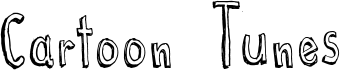 Cartoon Tunes font | Fonts2u.com
