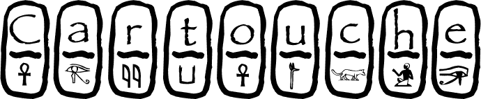 Cartouche font