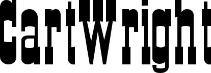 CartWright font
