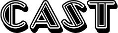 Cast Regular font | Fonts2u.com