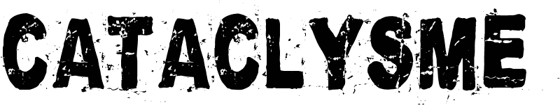 Cataclysme Regular font