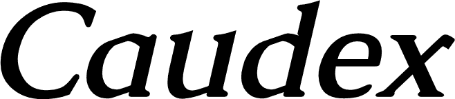 Caudex Bold Italic font | Fonts2u.com