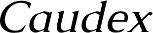Caudex font | Fonts2u.com