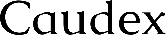 Caudex font | Fonts2u.com
