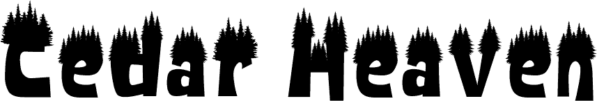 Cedar Heaven Forest font | Fonts2u.com
