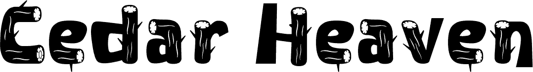 Cedar Heaven Wood font | Fonts2u.com