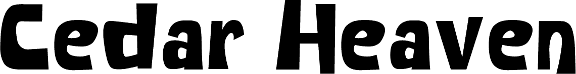 Cedar Heaven font | Fonts2u.com