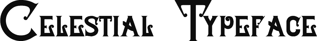 Celestial Typeface font | Fonts2u.com
