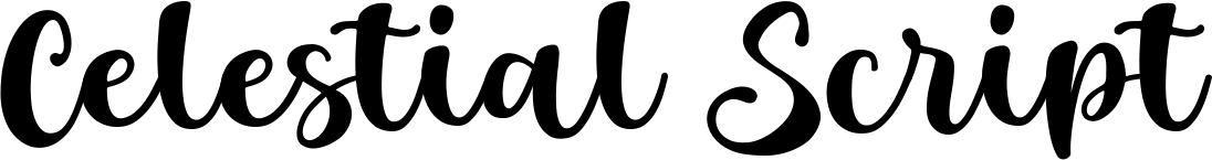 CelestialScript fuente | Fonts2u.com