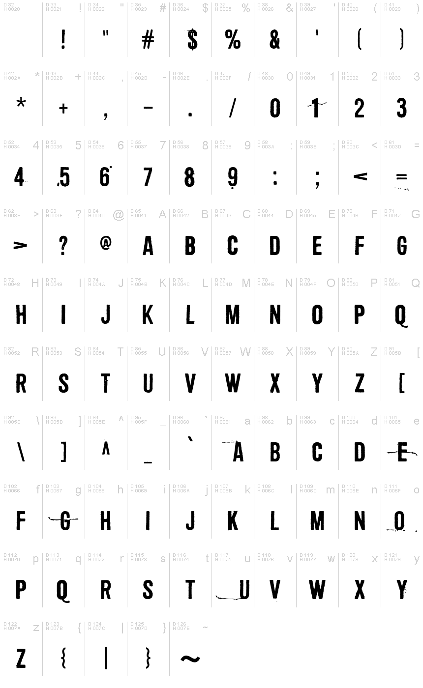 Central European Time 05 36 Font Fonts2u