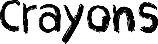 CF Crayons Regular font