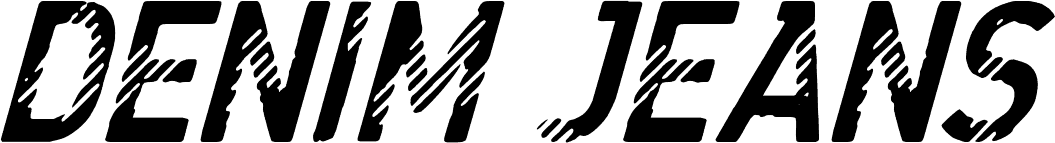 CF Denim Jeans Regular font | Fonts2u.com