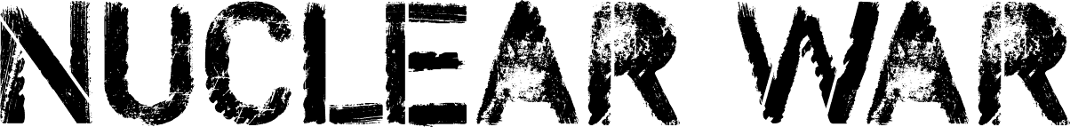 CF Nuclear War Regular font | Fonts2u.com