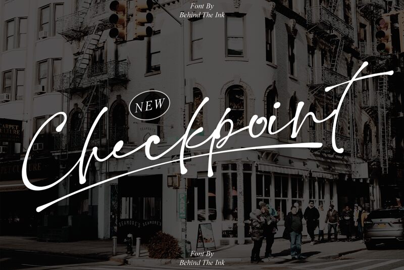 Checkpoint font | Fonts2u.com