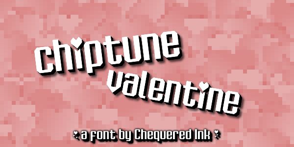 Chiptune Valentine Regular font | Fonts2u.com