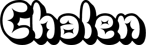 Chalen-ExtrudeRight Demo font | Fonts2u.com