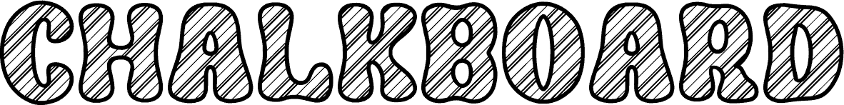 CHALKBOARD font | Fonts2u.com