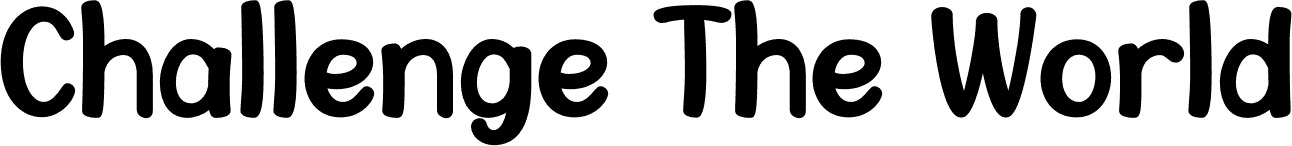 Challenge The World font