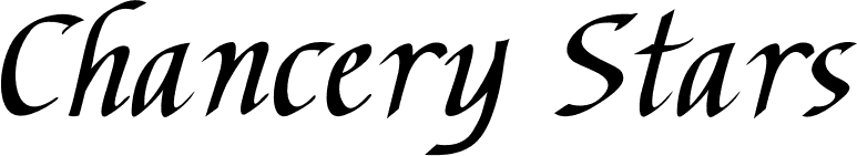 Chancery-Stars font | Fonts2u.com