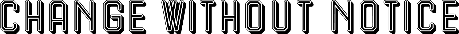Change Without Notice Regular font | Fonts2u.com