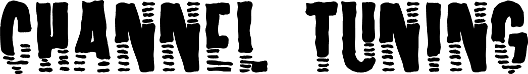 Channel Tuning font | Fonts2u.com