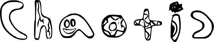 Chaotic Regular font | Fonts2u.com