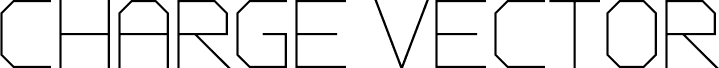 Charge Vector font