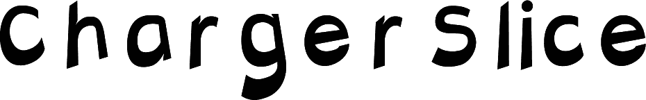 Charger Slice Extended font | Fonts2u.com