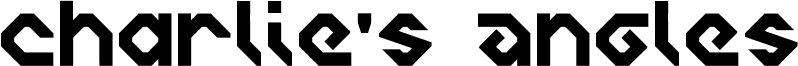 Charlie's Angles OutGradient font | Fonts2u.com