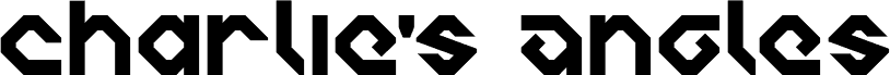Charlie's Angles OutGradient font | Fonts2u.com