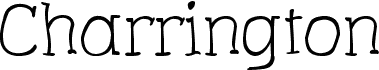 Charrington font | Fonts2u.com