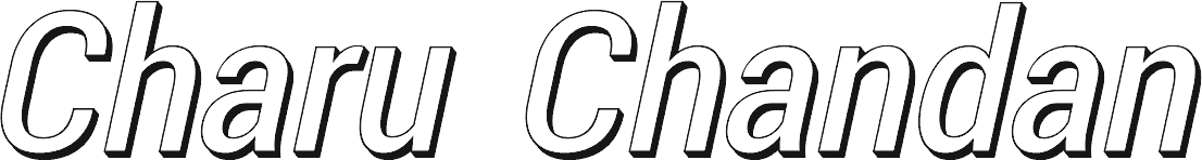 Charu Chandan 3D Unicode Italic font