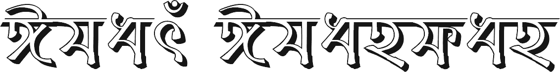 Charu Chandan 3D font