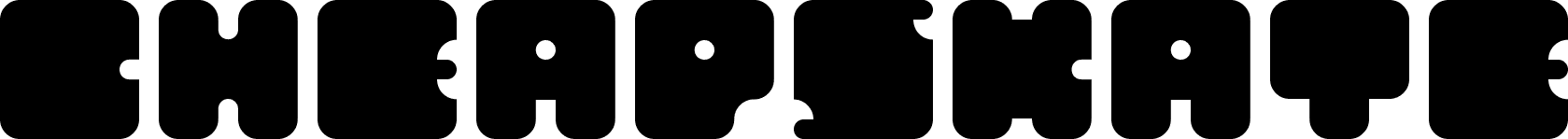 CHEAPSKATE Regular font | Fonts2u.com