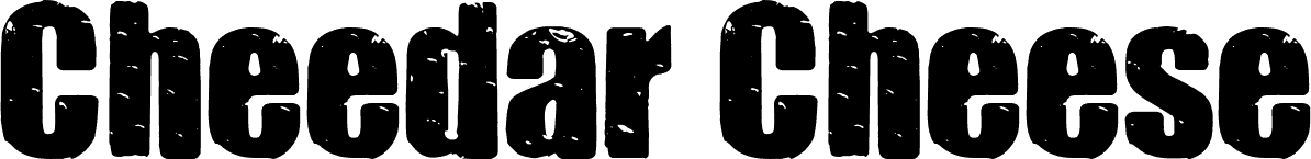 Cheedar Cheese font | Fonts2u.com