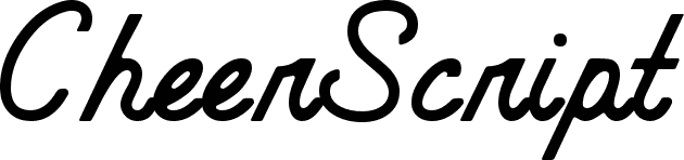 CheerScriptROUNDRegular font | Fonts2u.com