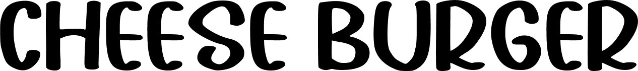 Cheese Burger font | Fonts2u.com