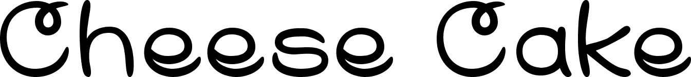 Cheese Cake font | Fonts2u.com