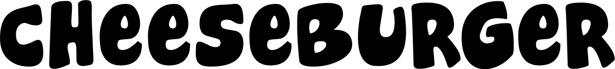 Cheeseburger fuente | Fonts2u.com