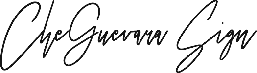 CheGuevara Sign Regular font | Fonts2u.com