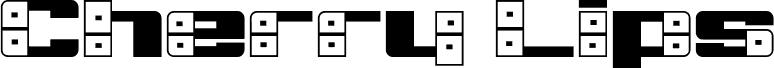 Cherry Lips Regular font
