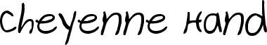 Cheyenne Hand Bold Italic font | Fonts2u.com