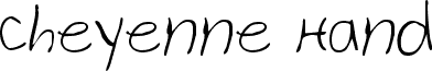 Cheyenne Hand Bold Italic font | Fonts2u.com