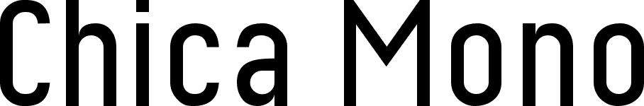 Chica Mono font