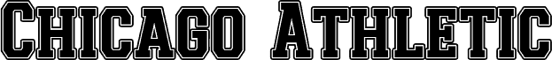 Chicago Athletic Regular font | Fonts2u.com